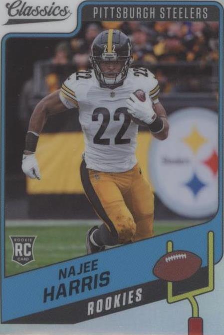 2021 Panini Classics - Rookies Najee Harris #163 Premium Edition Silver ...