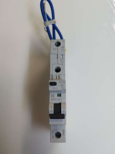 Mem Memshield 2 RCBO H30 6a Type B 6kA 30mA POD Eaton Memera 2000 ...