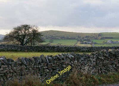 Photo 12x8 Wardlow Hey Cop Cressbrook Seen from White Rake.Hall Farm ...