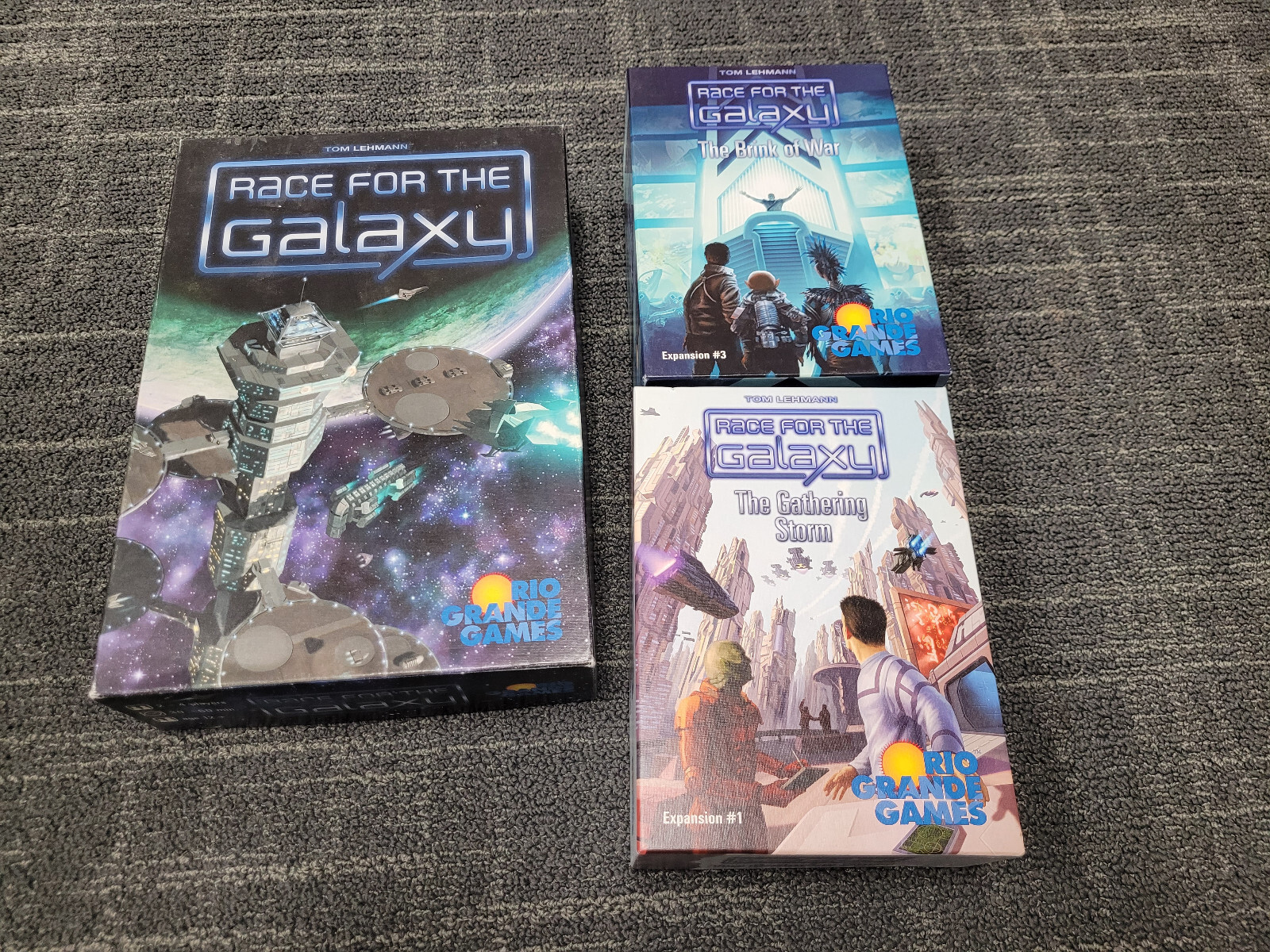 Race For The Galaxy Card Game + The Brink of War + The Gathering Storm ...