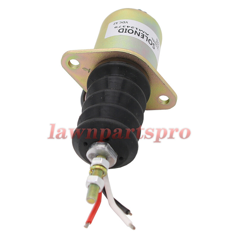 AM124379 AM124377 Fuel Shutoff Solenoid Compatible With John Deere 655 ...