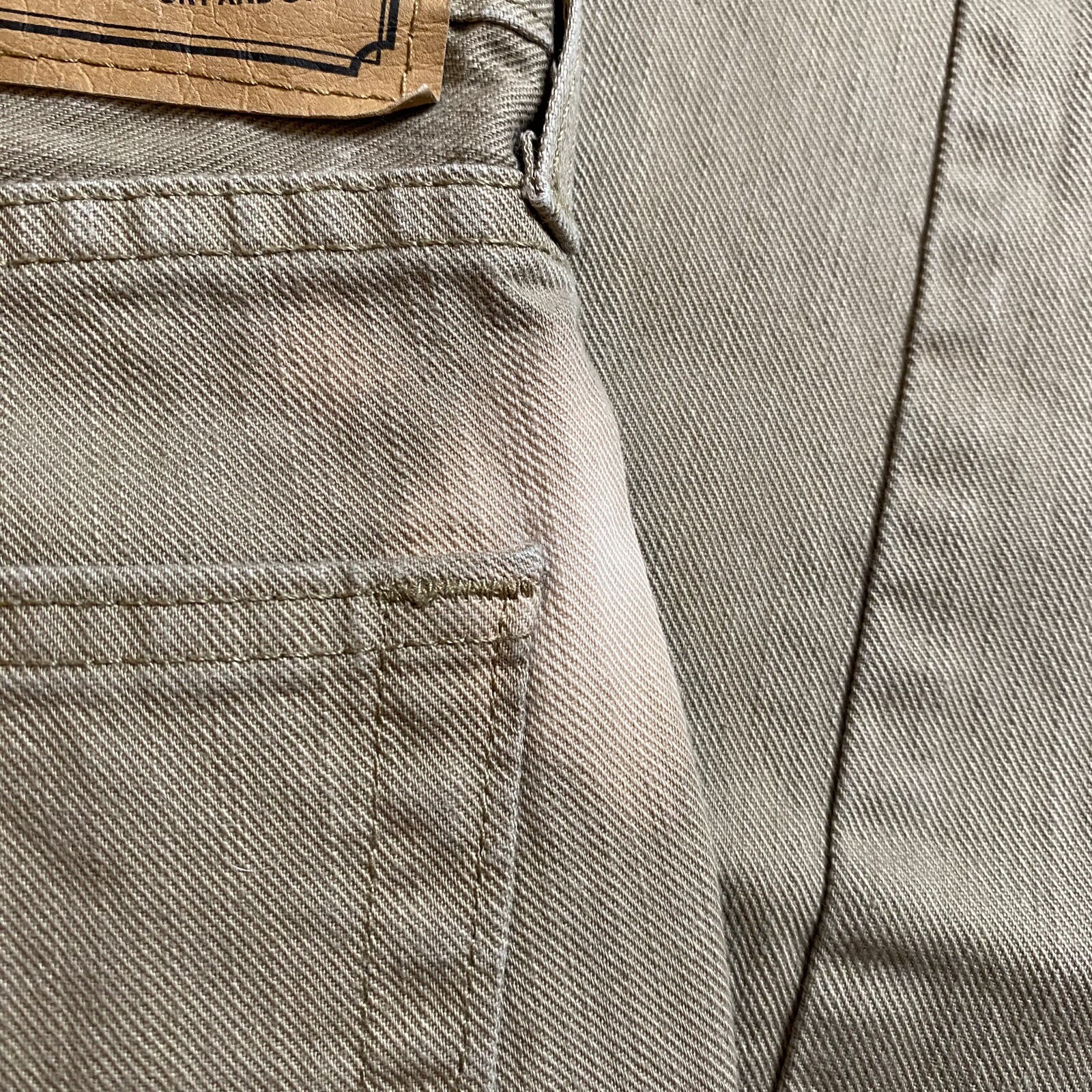 Levi’s Signature Straight Leg Khaki Denim Jeans Men’s… - Gem