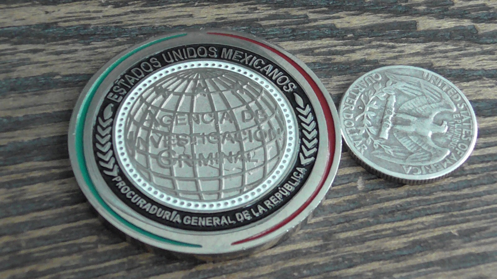 INTERPOL Policia Federal Ministerial Mexico Challenge Coin #276X | eBay