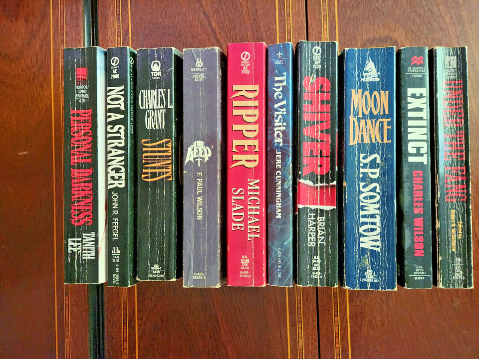 LOT OF 10 PAPERBACKS FROM HELL VINTAGE HORROR 1970's 1980's STRIEBER | eBay