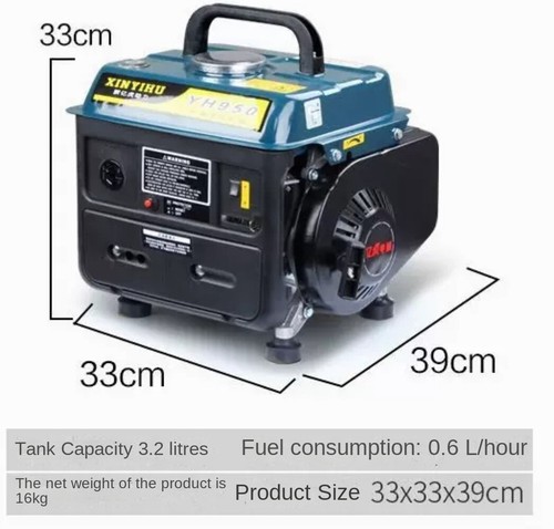 700W/1000W Gas Portable Generator Two-stroke Engine Gasoline Generator ...