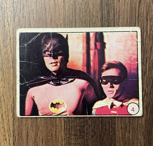1966 Topps Batman Bat Laffs Color Card # 4 BATMAN & ROBIN | eBay