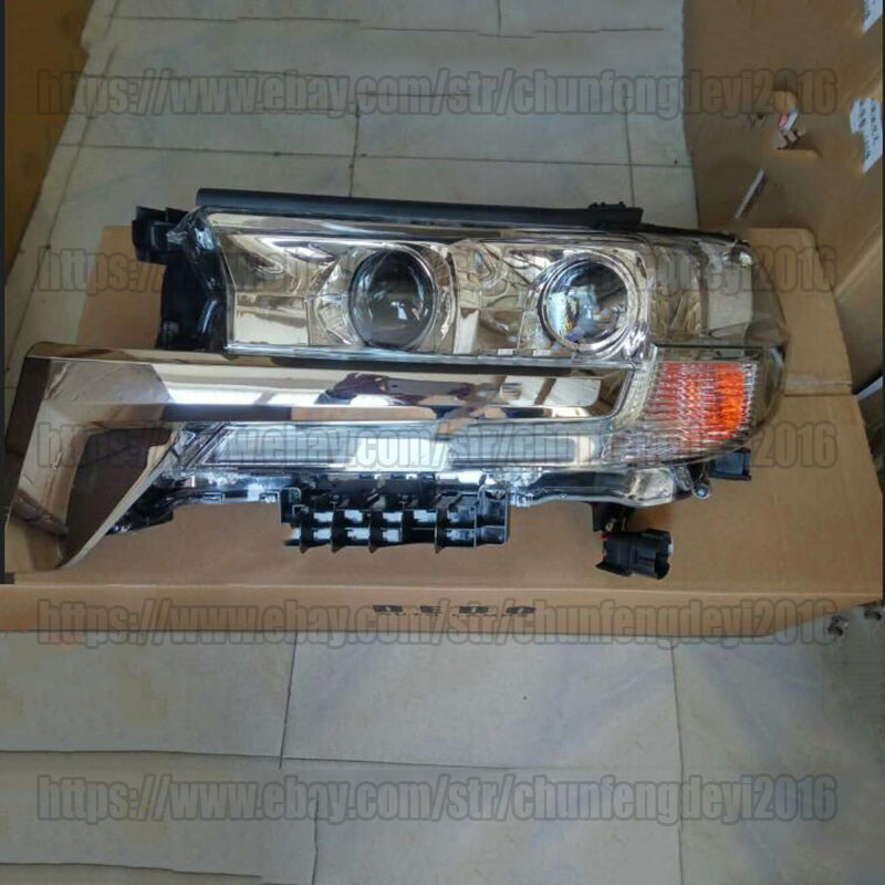 For Toyota Land Cruiser LC200 2016-2021 Front Headlights Head Light ...