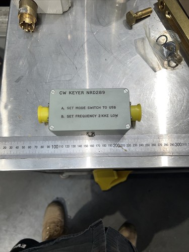 military usb 2 khz low morse key cw keyer nrd289 | eBay Australia