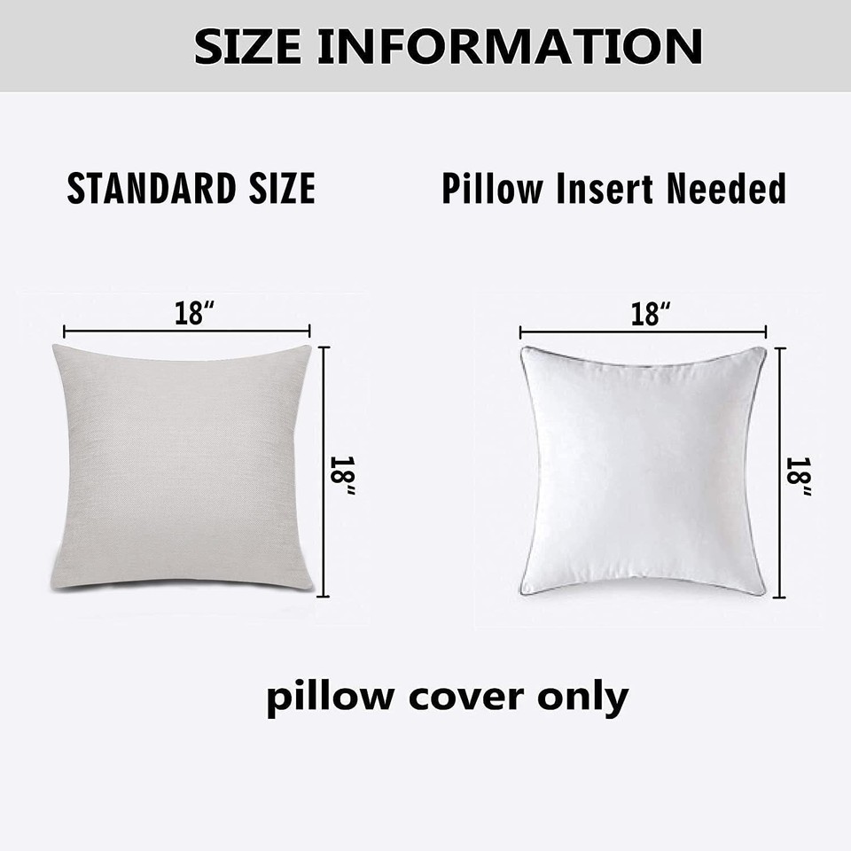 Heartfelt Mum Cushion Cover – 45cm Linen Throw Pillow Gift for Mother's ...