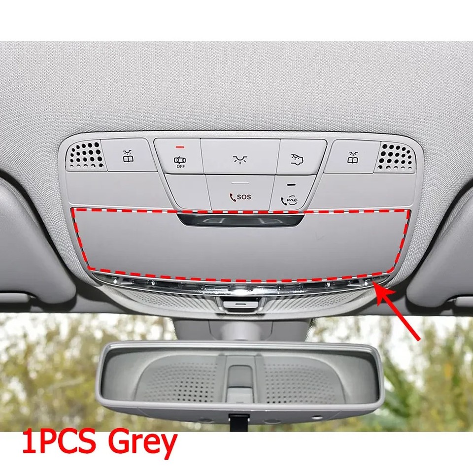 Front Roof Sunglasses Storage Box Cover For Mercedes-Benz C E G GLC CLS ...