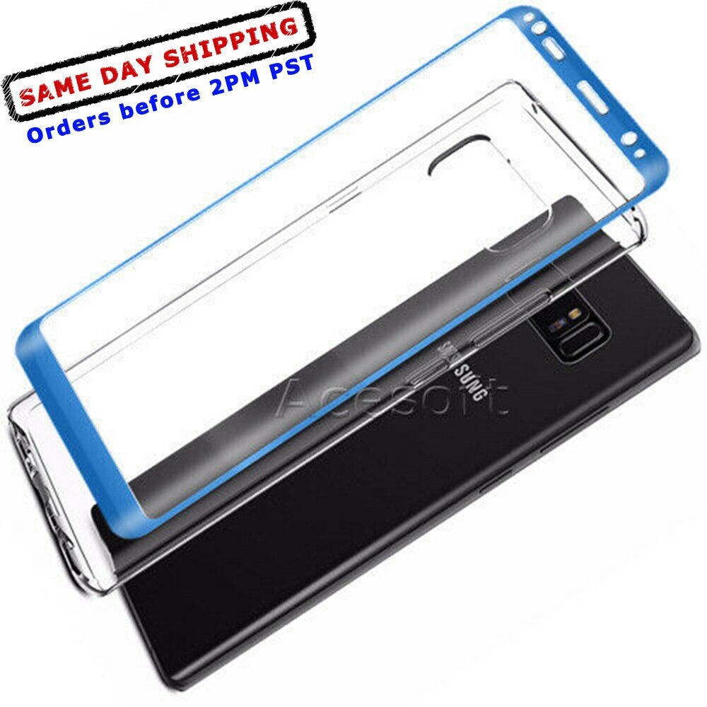 Premium Tempered Glass Screen Protector Saver Case f Samsung Galaxy ...