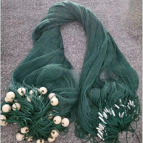 Multifilament Fishing Trawl Net with Iron Sinker Foam Floats Railing ...