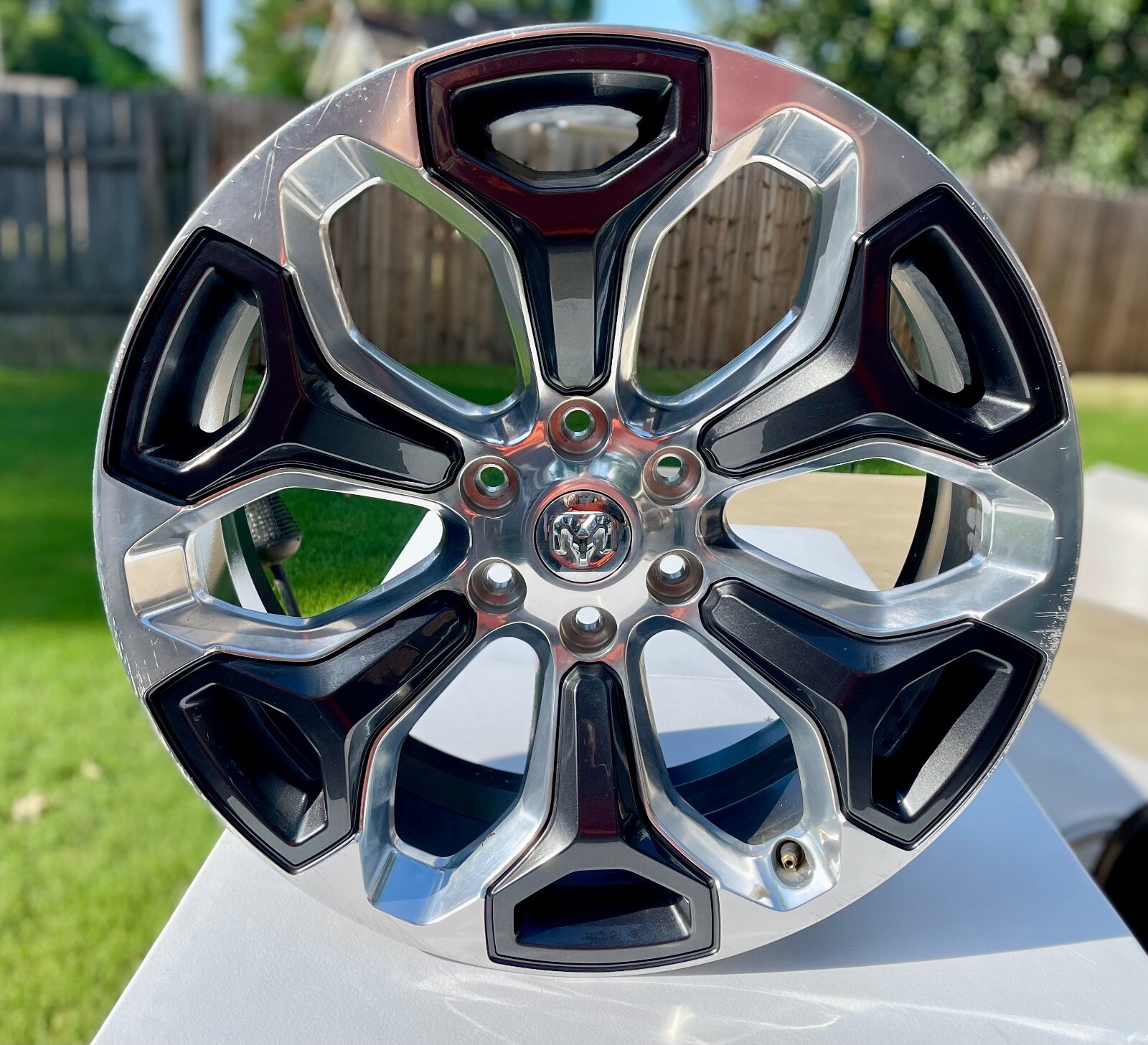 2019-2020 RAM 1500 aluminum 22 inch Wheel Rim new OEM 5YD621NWAB | eBay