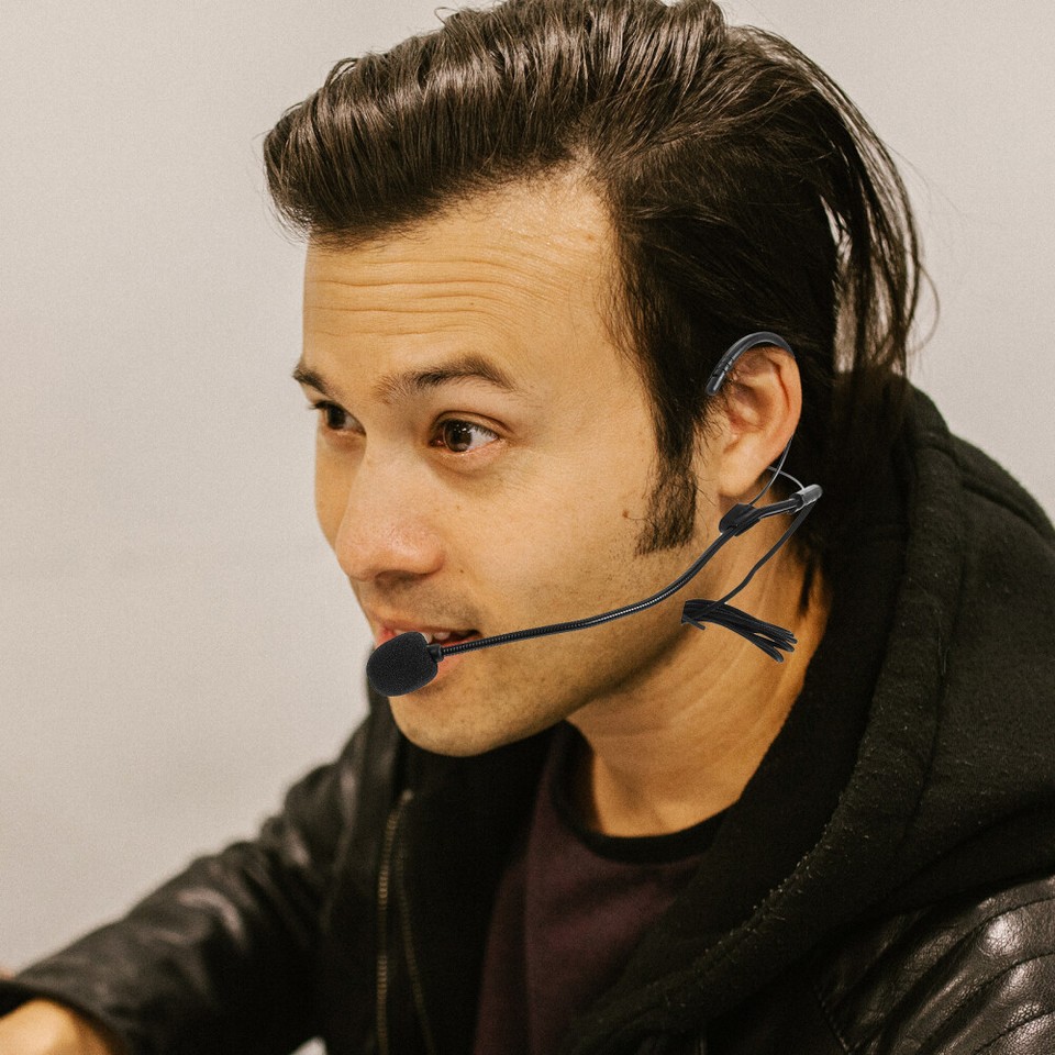 Headset Mic Classroom Microphone for Teachers Head-mounted Broadcast | eBay