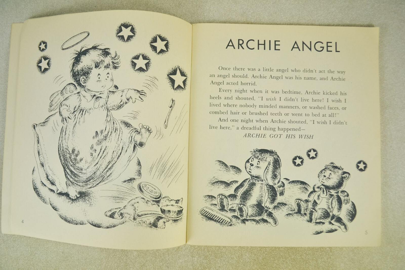 First Edition Children's: "Archie Angel" by Margot Austin, 1957 Stated ...