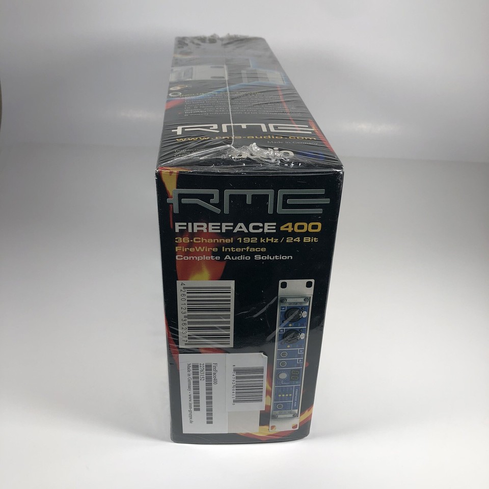 RME Audio Fireface 400 Digital Recording Interface (NEW OLD STOCK ...