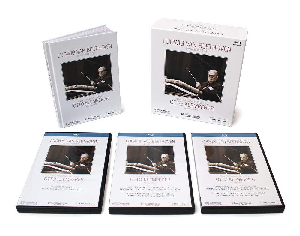 Beethoven Complete Symphonies OTTO KLEMPERER BBC 5 Blu-ray Disc Box ...