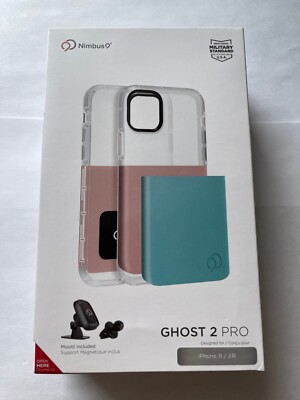 Nimbus9 Ghost 2 Pro Case w/ Mount for Apple iPhone 11/XR - Pink & Blue ...