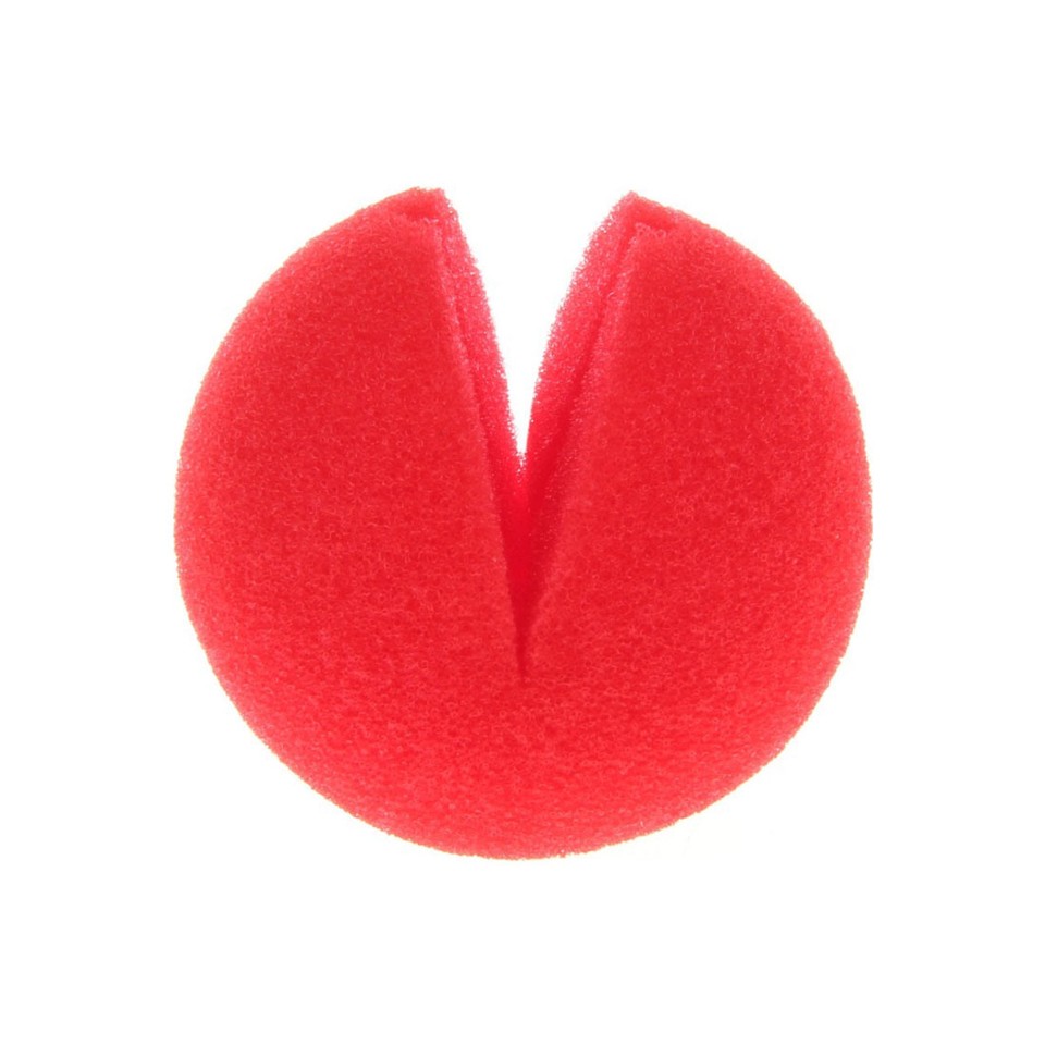 24 x Red Nose Day Halloween Clown Circus Foam Fancy Dress Nose | eBay UK