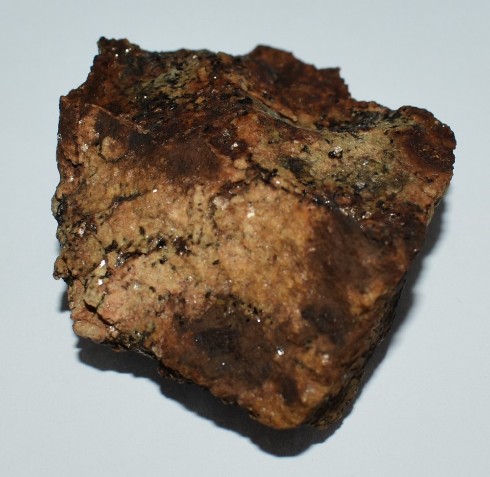 Copper Metal Ore w Black Crystals 1800s Ore Knob Copper Mine North ...