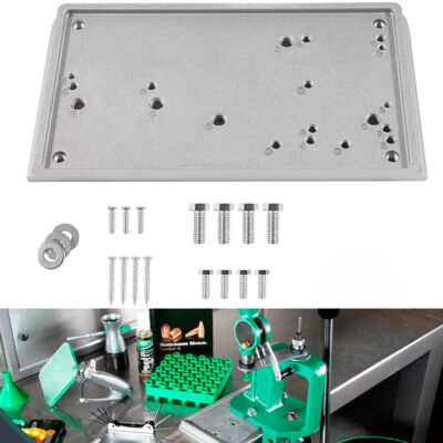 9282 Accessory Base Plate-3 Grey Reloading Bench for RCBS Rock Chucker ...