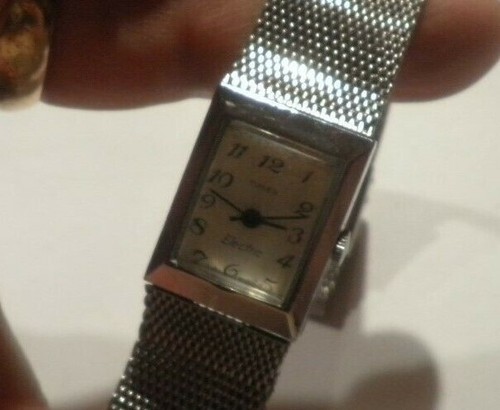 Timex Electric Cell Silver Mesh Band Watch Stainless Steel 7 ...