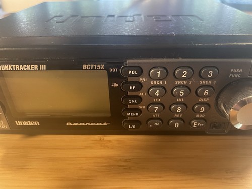 Uniden BCT15X BearTracker Mobile Tracking Scanner - Black 777780517225 ...