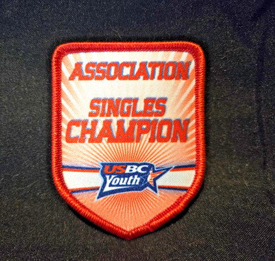 USBC Youth Bowling Patch – Association Singles Champion Award | eBay
