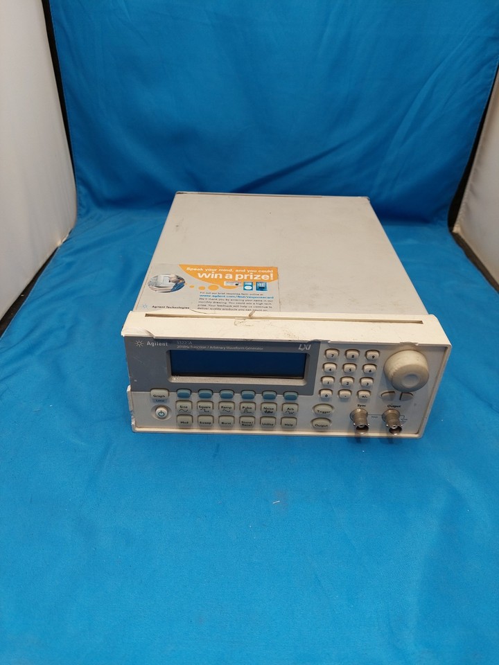 Agilent 33220A Function/Arbitrary Waveform Generator 80MHz | eBay