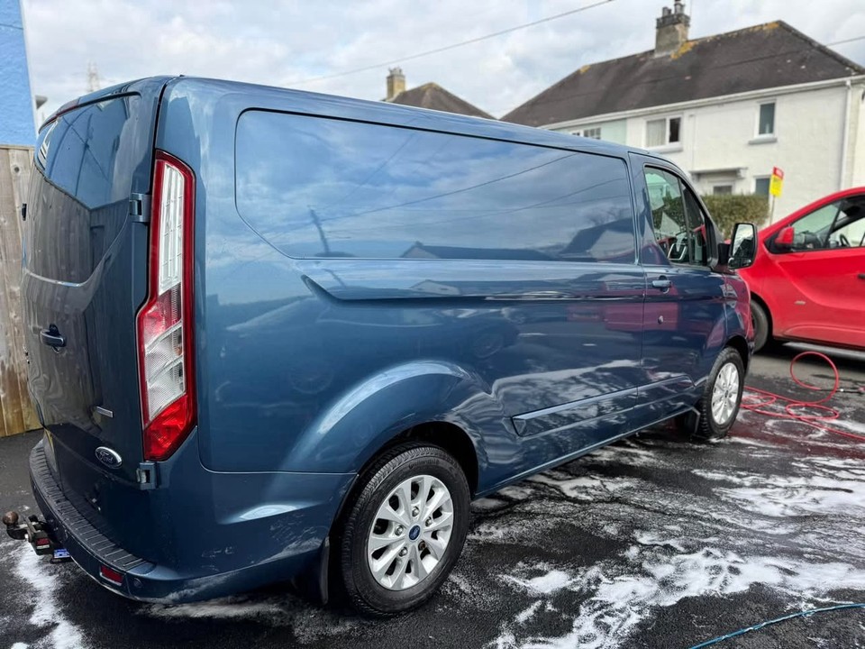 Ford Transit Custom Diesel 2018 Blue, Low Mileage, Good Condition | eBay UK