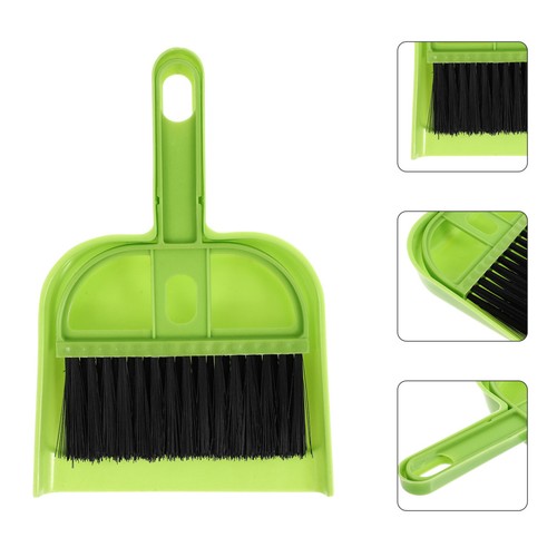 6 Sets Broom and Dust Pan Desk Cleaning Tool Brooms for Sweeping Indoor ...
