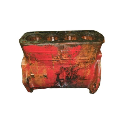 354898R93 IH C-123 Engine Block Farmall Tractor Super A 100 130 Super C ...