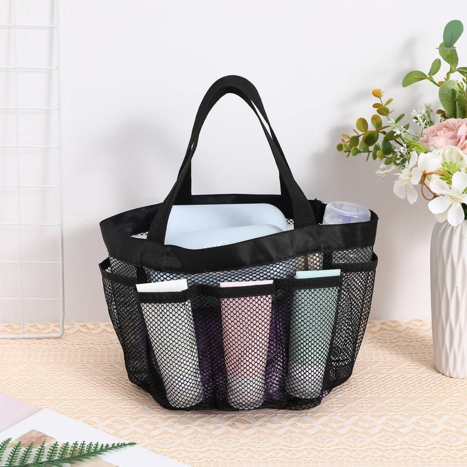 3 Pcs Small Beach Bag Rubber Foldable for Travel Shoulder Women Cute ...