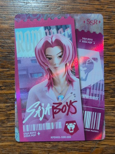 Kayou KPop Demon Hunters CCG - SajaBoys - KPDH01-SSR-008 | eBay