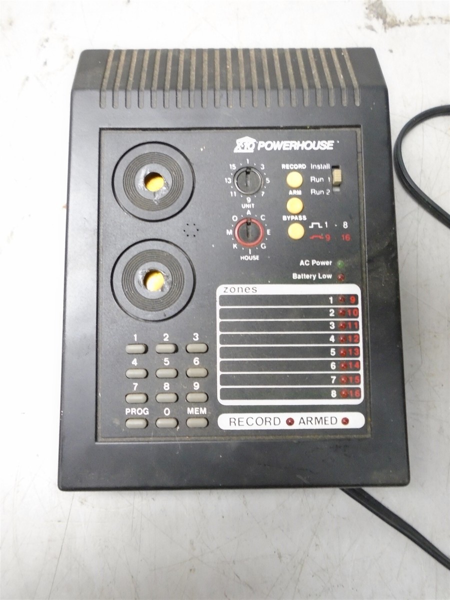 X10 Voice Dialer Security Console Ps561 Powerhouse System
