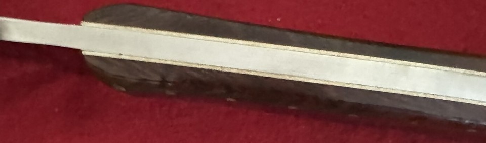 Dan Dennehy Custom Fixed Blade Trailing Point Knife & Sheath | eBay