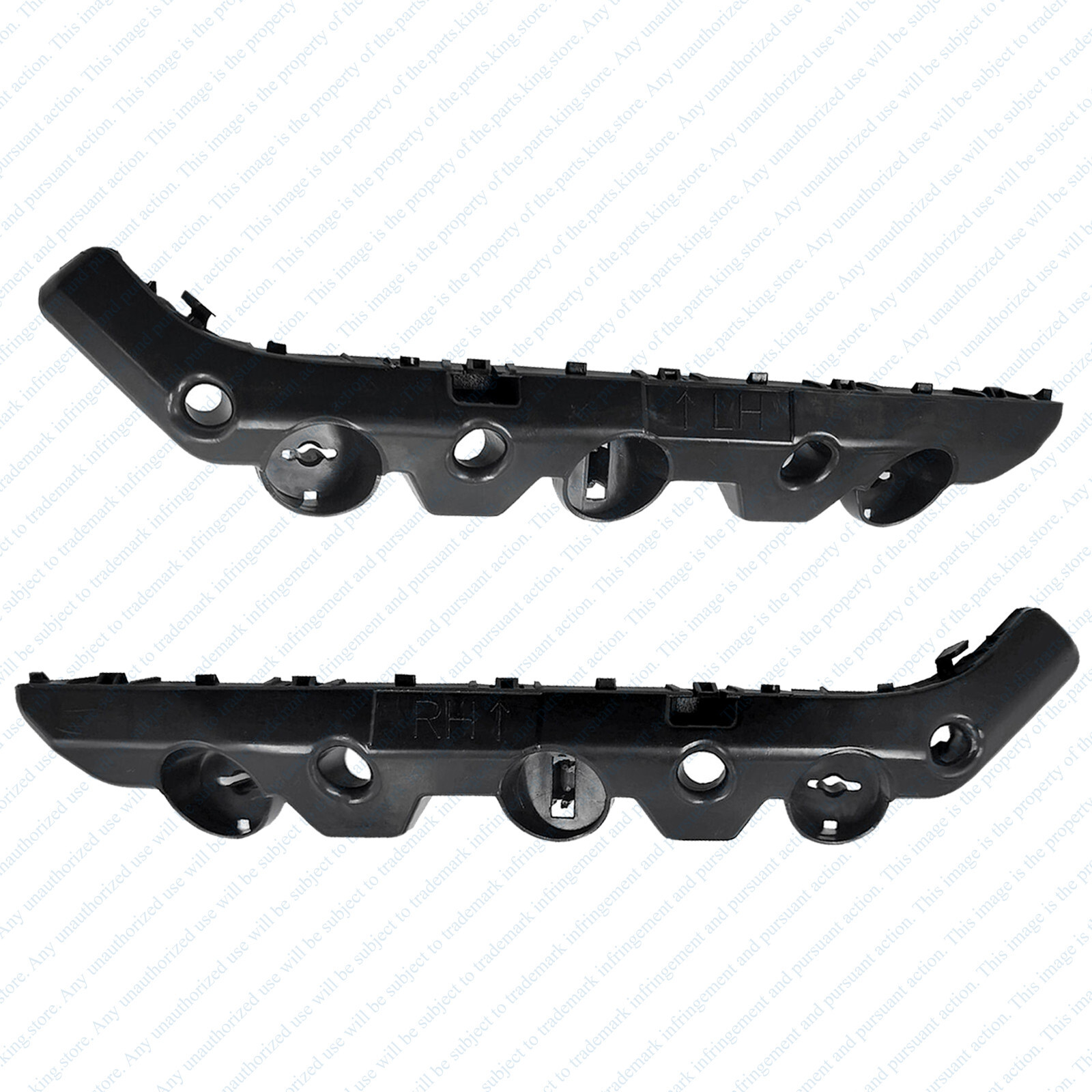 For 2016 - 2019 Nissan Sentra Front Bumper Supports Brackets Retainers ...