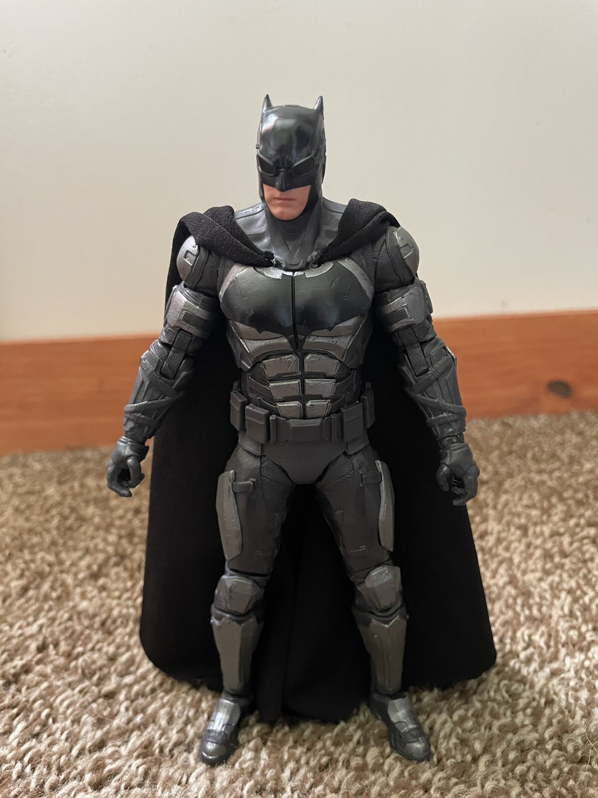 DC Custom McFarlane Mezco Justice League BATMAN Cloth1:12 CAPE ONLY Not ...