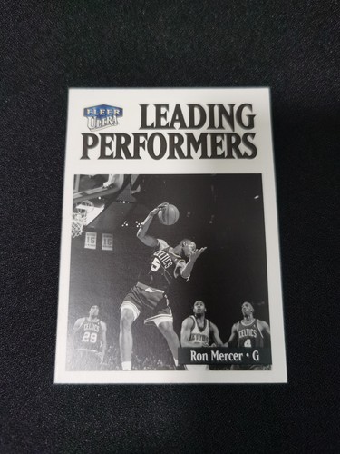 1998-99 Fleer Ultra Leading Performers 5 of 15 LP Ron Mercer Boston ...
