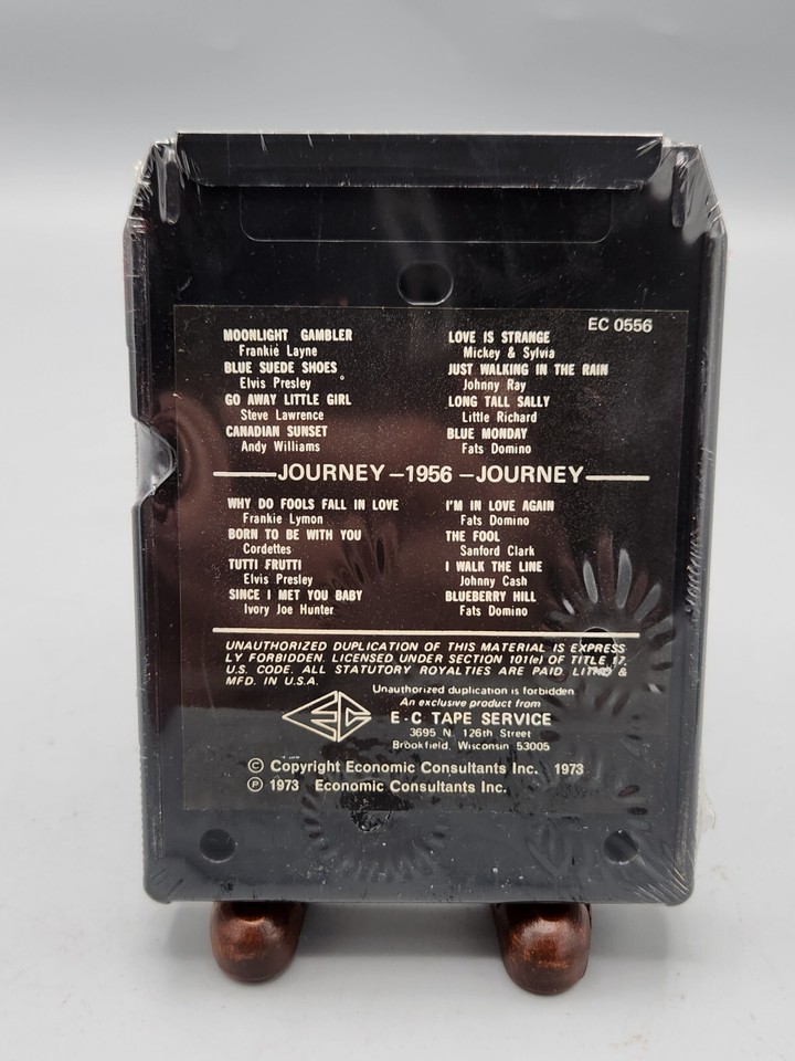 A Journey Into Yesterday Sealed 8 Track, 1956 ROCK AND POP Various ...