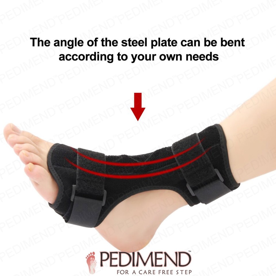 Foot Drop Ankle Brace Support Orthotic Splint for Walking Foot Mobility ...