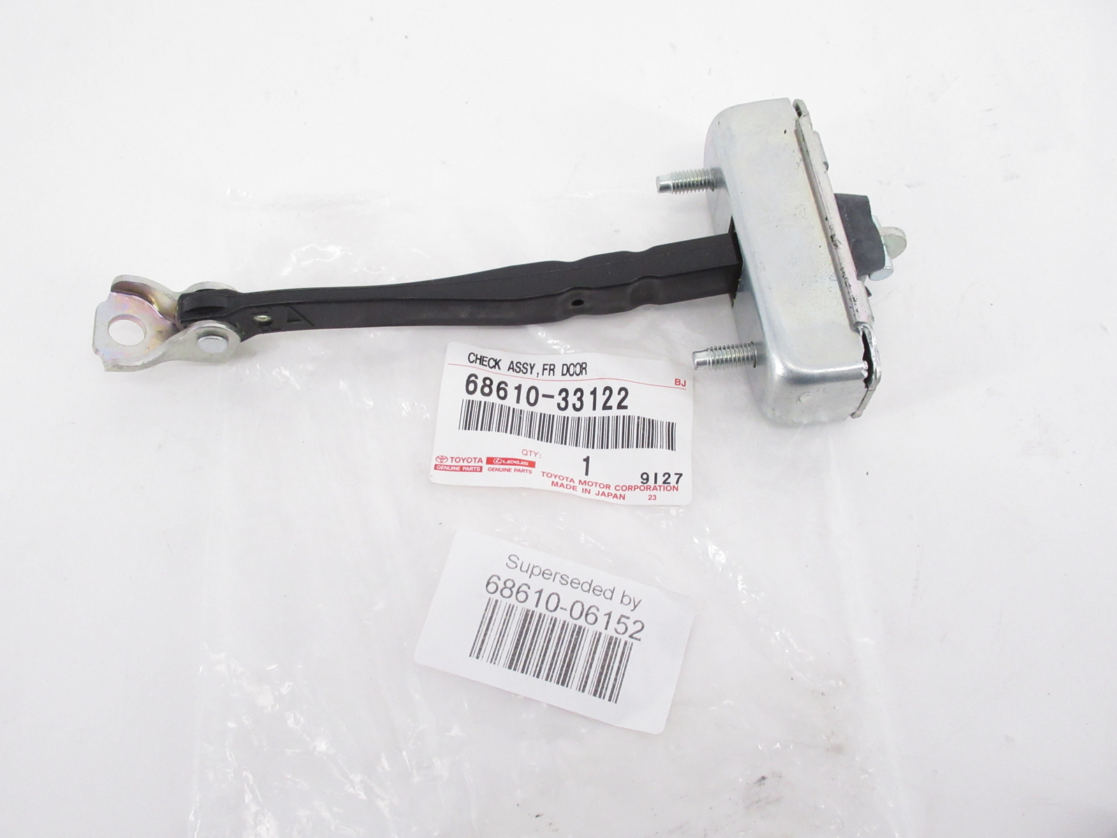 Genuine OEM Toyota 68610-06152 Front LH or RH Door Check 2018-2019 ...