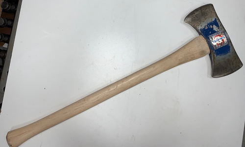 COLLINS HOMESTEAD Double Bit AXE 2.5 lb Cruiser Original Label 28” | eBay