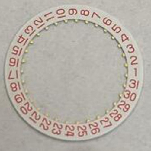 Replacement Date Indicator 3 O'clock Date Wheel Disc for 2783 Movement ...