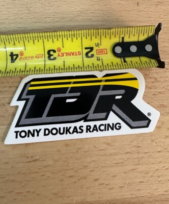 TDR Tony Doukas Racing Logo DECAL/STICKER Jet ski Pwc Boat | eBay