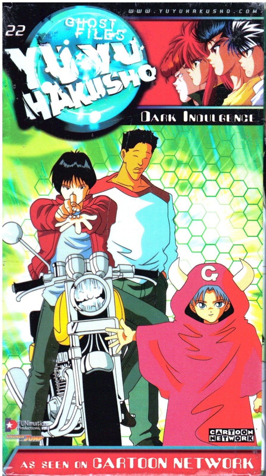 Yu Yu Hakusho: Chapter Black Saga - Vol. 22: Dark Indulgence (VHS, 2004 ...