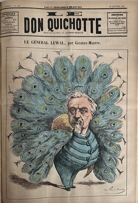 The Don Quixote 1885 No. 553 The General Lewl The Peacock By Gilbert ...