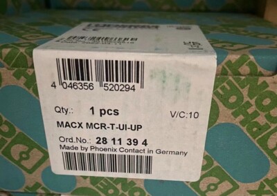 1pcs New Phoenix Contact Isolator MACX MCR-T-UI-UP 2811394 | eBay