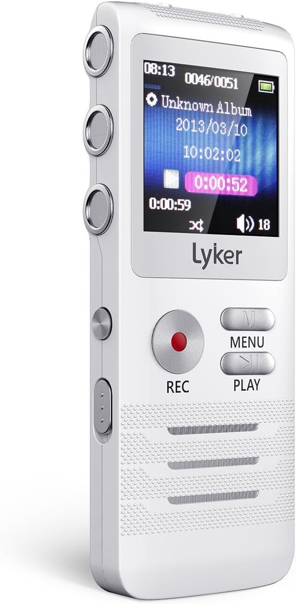 Sound Recorder Philips DVT6500 Voice Recorder 4GB – New World