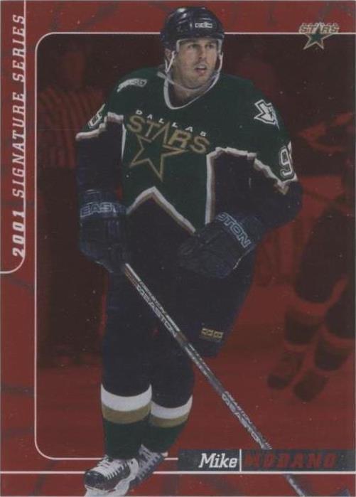 2000-01 In the Game Be A Player Signature Series - Mike Modano #89 Ruby ...